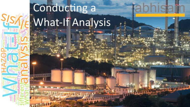 How To Conduct A What-If Analysis for Process Safety Risk Assessment